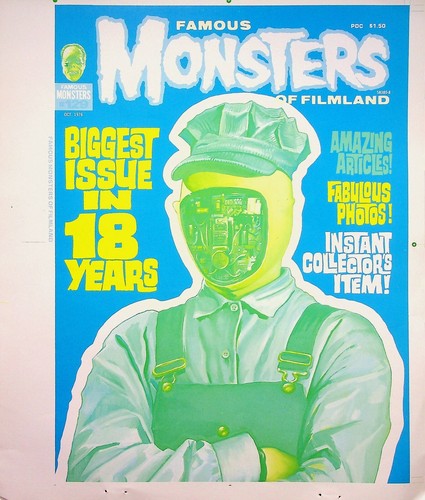 Famous Monsters of Filmland #129 Pub Master KEN KELLY Cover Proof Oct ...