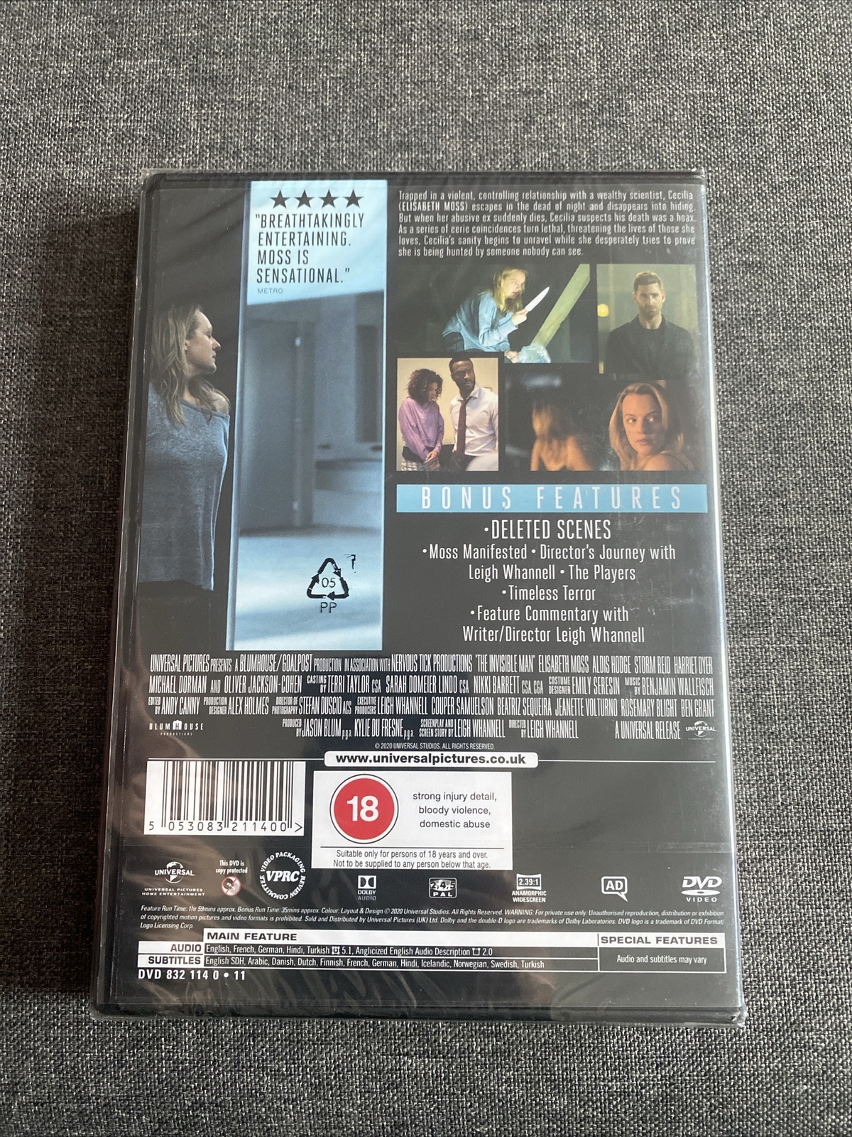 The Invisible Man (DVD, 2020) for sale online | eBay