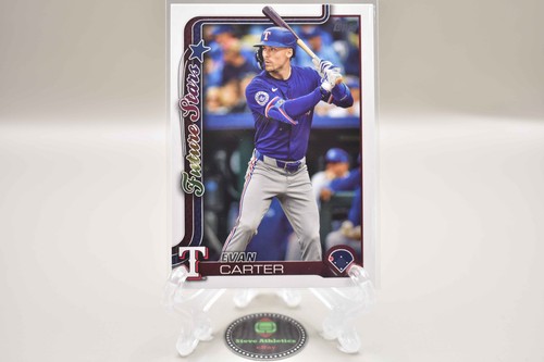 Evan Carter Texas Rangers 2025 Topps Series 1 Future Stars 2nd Year ...