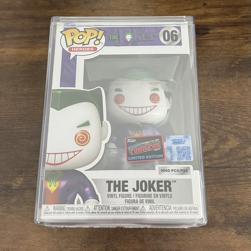 Funko POP! 2025 NYCC DC Mystery BOX Metallic Joker Official sticker ...
