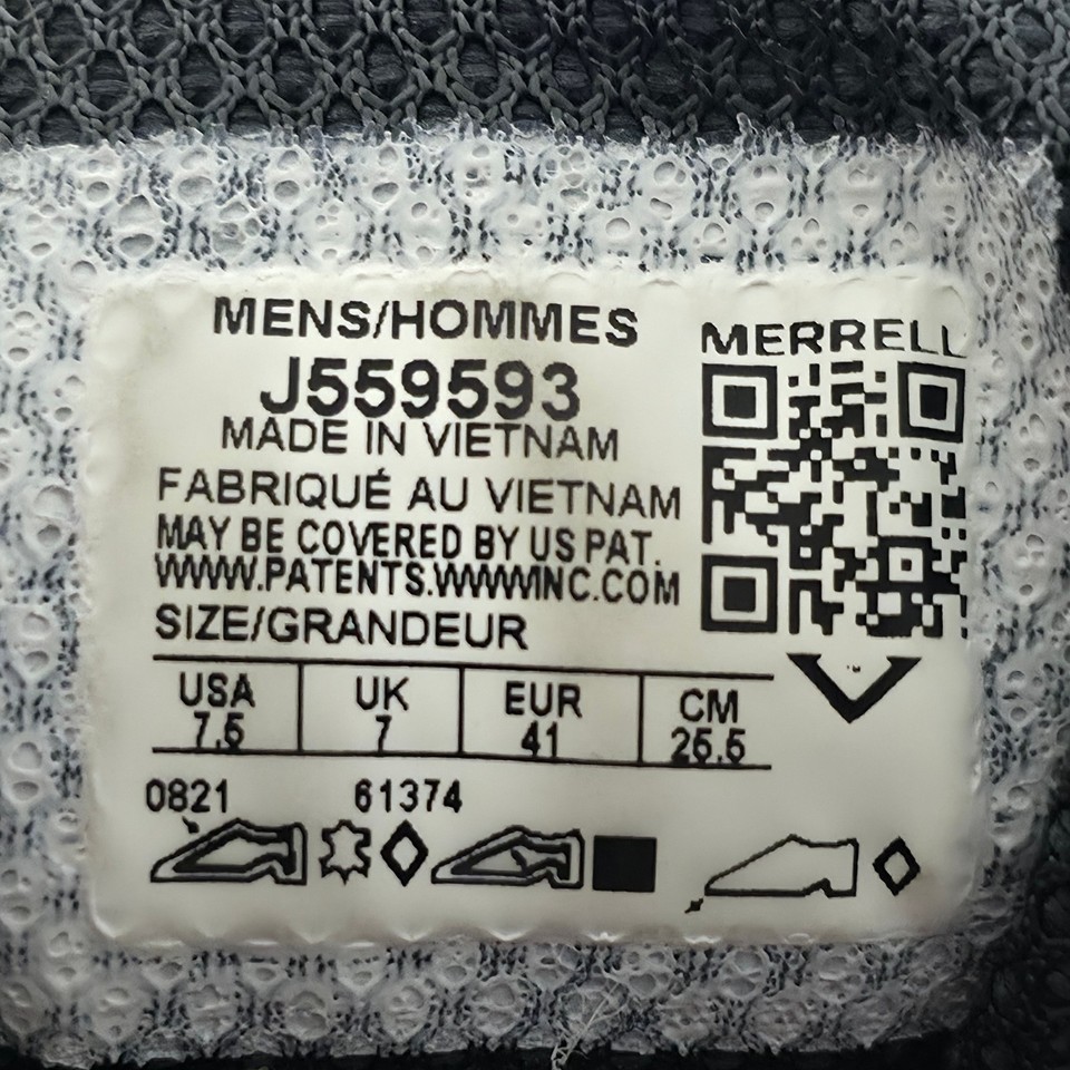 Merrell Men's Intercept Blue Wing J559593 Walking Hiking Shoes - UK ...