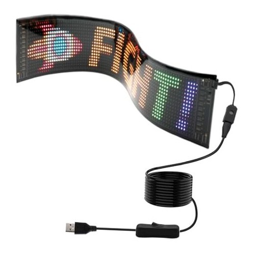 Programmable LED Scrolling Sign - Display Board with 23" x 5" Full ...