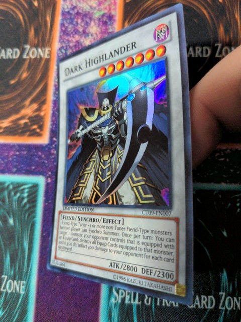 Yu-Gi-Oh! TCG Dark Highlander 2012 Collectors Tins CT09-EN007 Limited ...