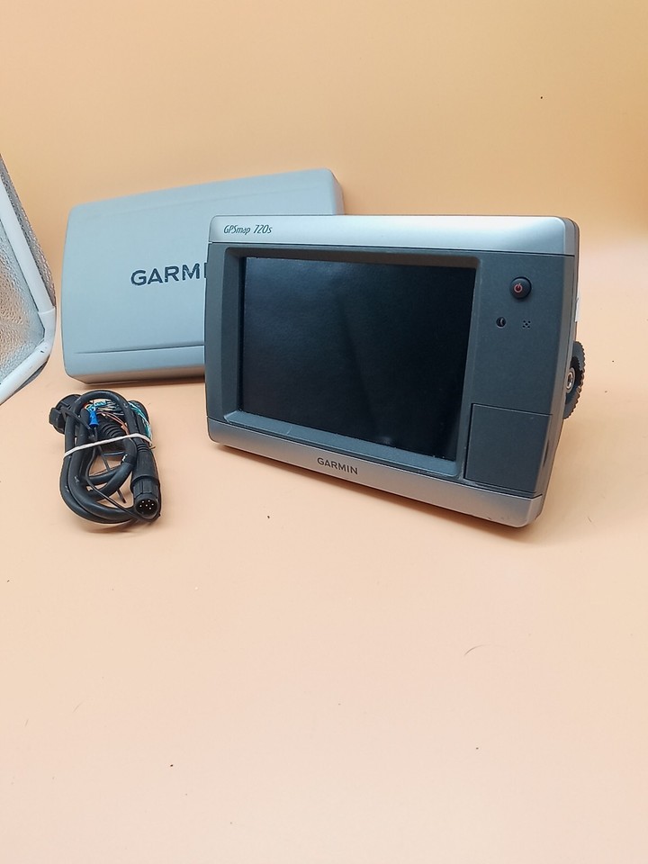 Garmin GPSMAP 720S Touchscreen Chartplotter Radar Display w/ Sun cover ...