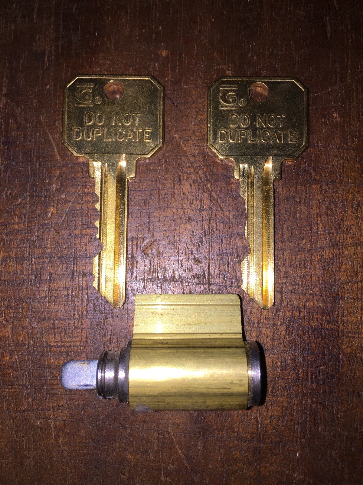 Sargent key in Lever / Knob cylinder, LA keyway, 6 pin, 26D W/ 2 Keys ...