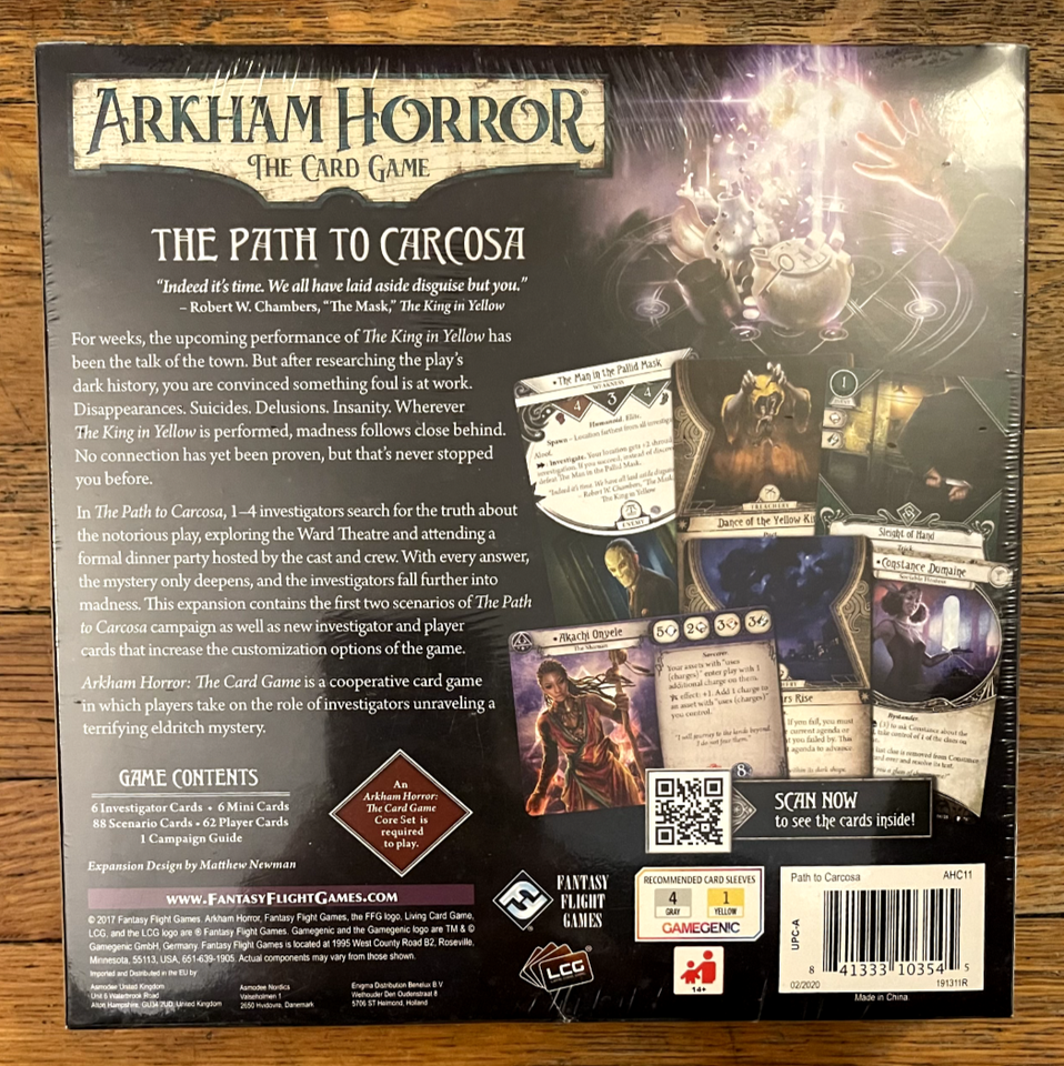 Arkham Horror: The Card Game LCG - The Path to Carcosa Expansion | eBay