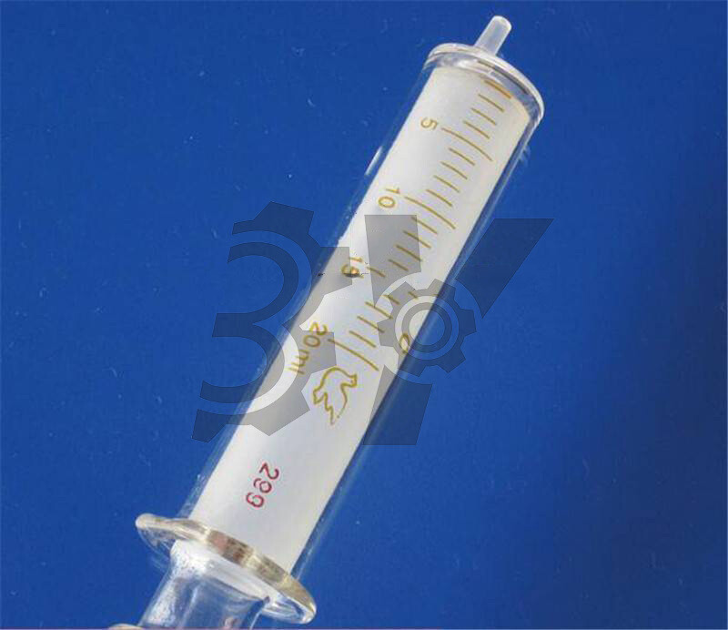 1PCS NEW Glass Syringes Glass Sampler Lab 20cc Glassware 20ml | eBay