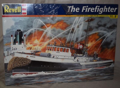 Revell Kit No. 85-5029 The Firefighter Boat - 1:87 Scale - NEW in Box ...