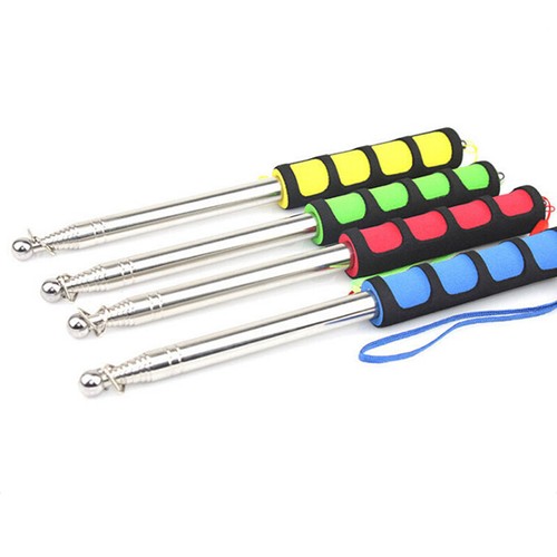 1.6M Portable Extendable Telescopic Handheld Windsock Flag Pole Pointer ...
