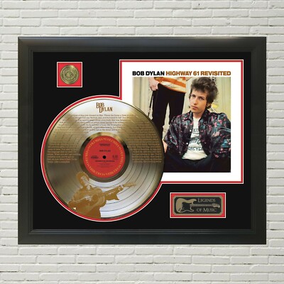 Bob Dylan - Like A Rolling Stone etched limited edition framed record ...