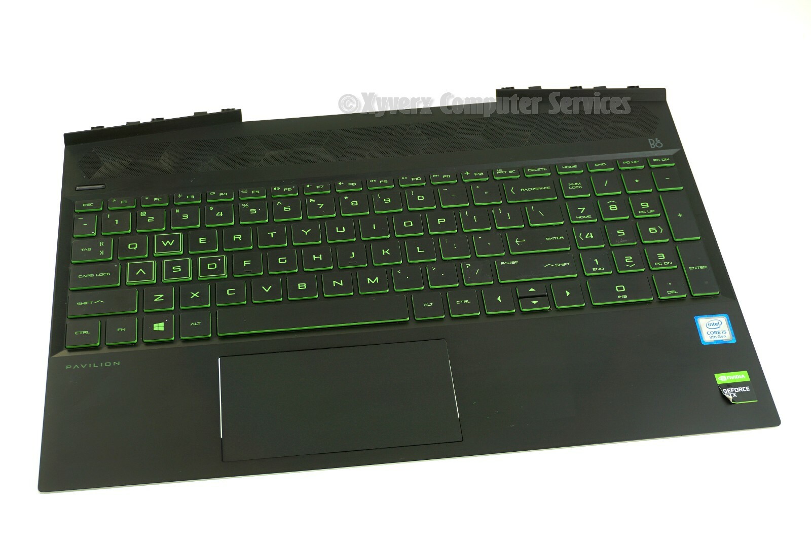 L57593-001 AP2K8000310 HP TOP COVER W/ KEYBOARD B/L 15-DK 15-DK0051WM ...