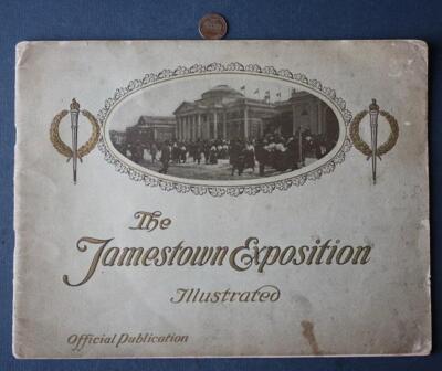 1907 New York Jamestown Exposition World's fair Illustrated Program ...