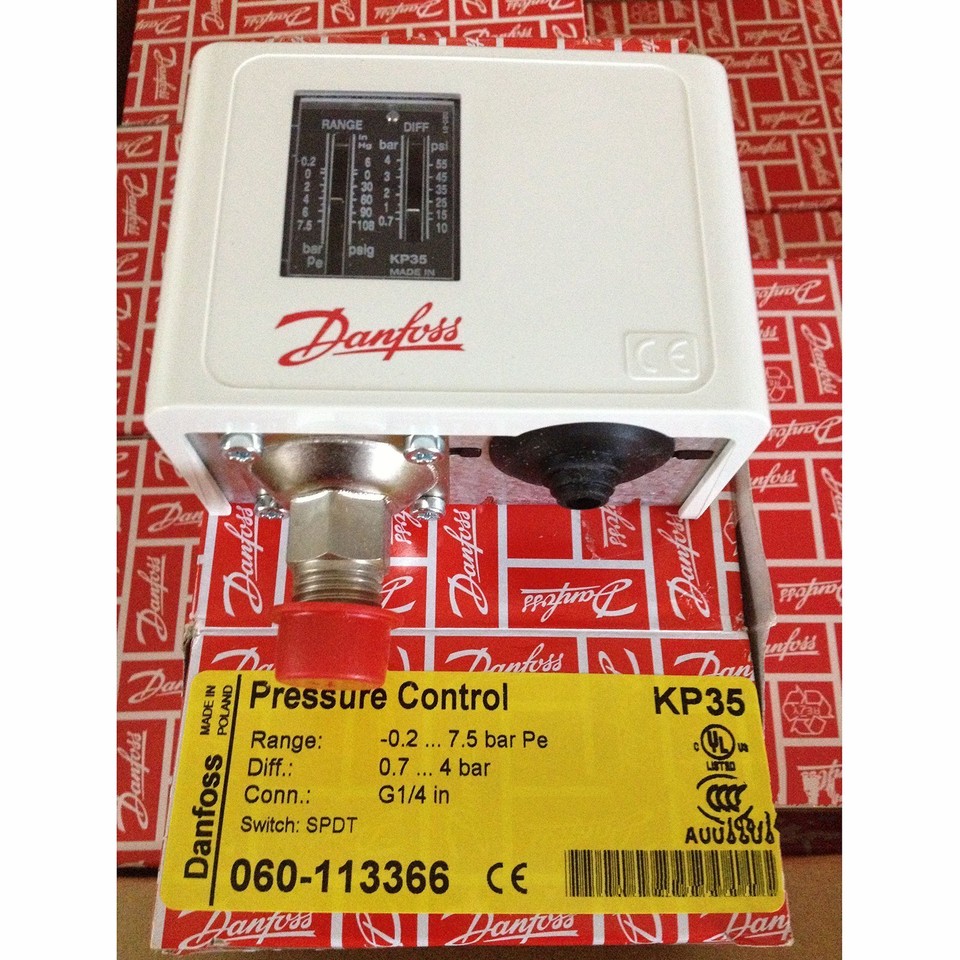 New KP35 060-113366 For Danfoss Pressure switch Pressure controller ...