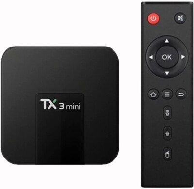 NEW TX3 Mini Android Box Quad Core HD 4K Media Smart TV Player Dual ...