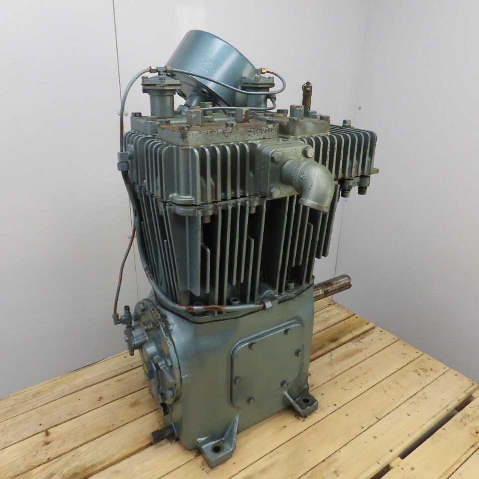 Quincy 390-12 Two Stage QR Piston Air Pump Compressor 1-7/8" Keyed ...