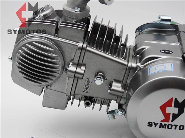 Symotos Silver Pit Bike Engine Gen 3 YX140cc With Z40 Cam & 12v Outer ...