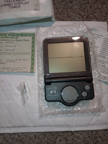 NEW GENUINE FISHER SCIENTIFIC 06-662-47 TRACEABLE JUMBO DISPLAY TIMER ...
