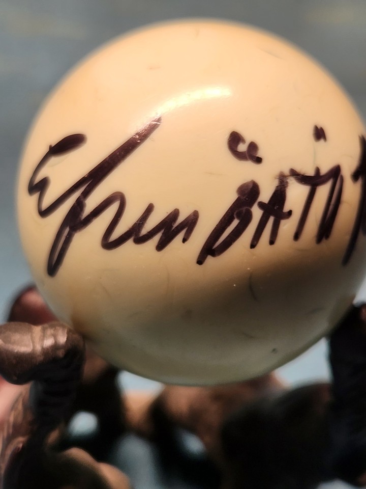 Efren Bata Reyes Signed Autograph Pool Cue Ball Cueball The Goat | eBay