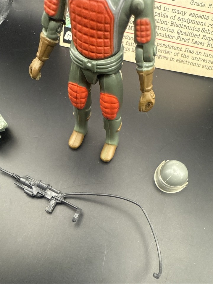 Vintage GI Joe 1982 FLASH V1 Straight Arm 100% Complete HASBRO Minty C9 ...