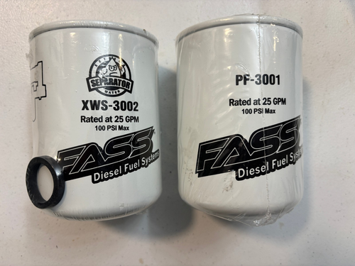 FASS Titanium Series Fuel Filter Package XWS-3002 / PF-3001 | eBay