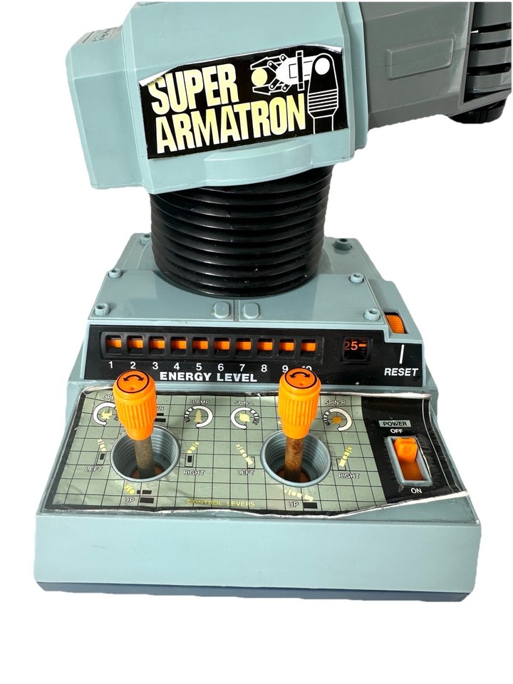 Vintage Radio Shack Armatron Robotic Claw Arm Toy Tested, Partially ...