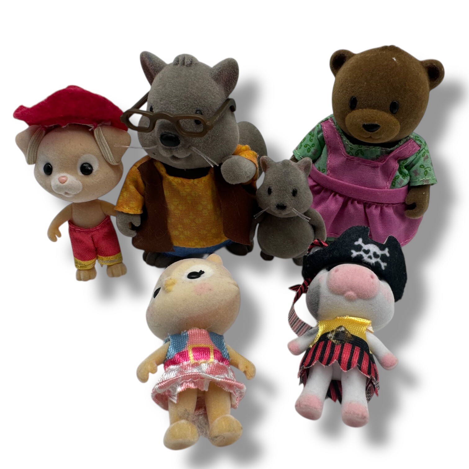 Lot of Lil Woodzeez Calico Critters Mixed Figures | eBay