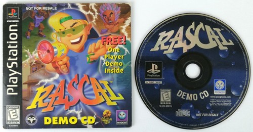 Rascal- Play Station 1 - PS1 - Démo - USA - Rare | eBay