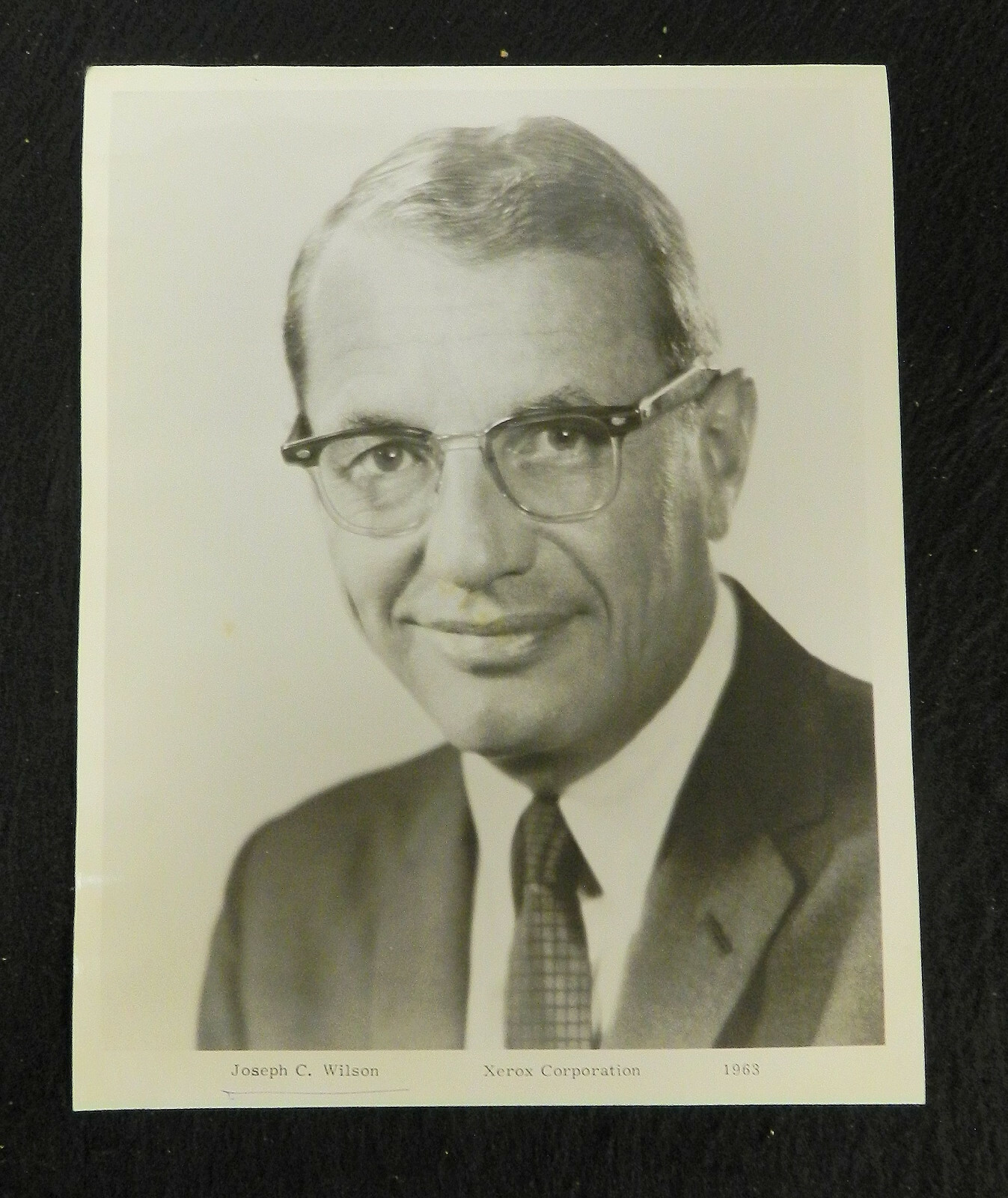 1963 JOSEPH WILSON XEROX ORIGINAL FILE PHOTO XEROX CORP ROCHESTER NY | eBay