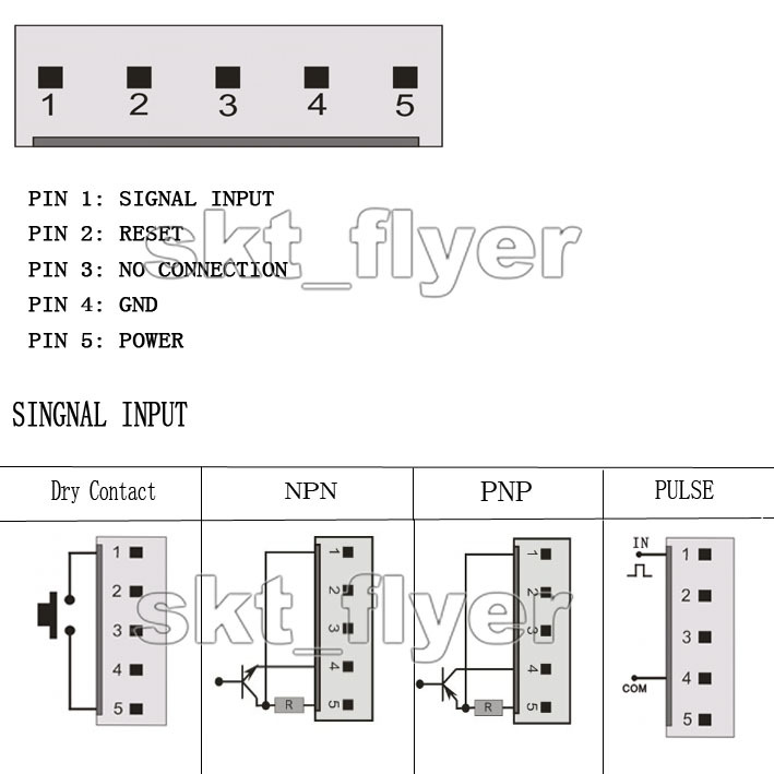 DC 7-12V 0.56" Red LED Digital Counter & Timer & Meter count Multi ...