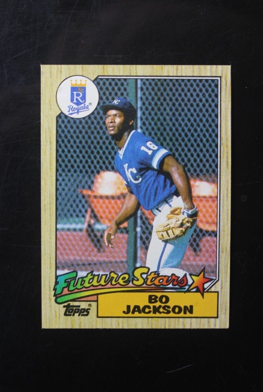 Bo Jackson 1987 Topps Future Stars #170 Rookie Card Kansas City Royals ...