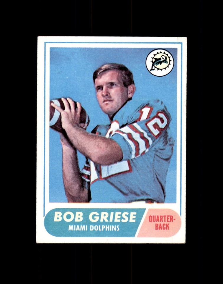 1968 Topps Football Cards - Set Break, Higher grade cards, U-Pick 1 ...