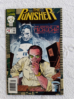 Punisher: The Origin of Microchip #1 (Jul 1993, Marvel) VF 8.0 | eBay