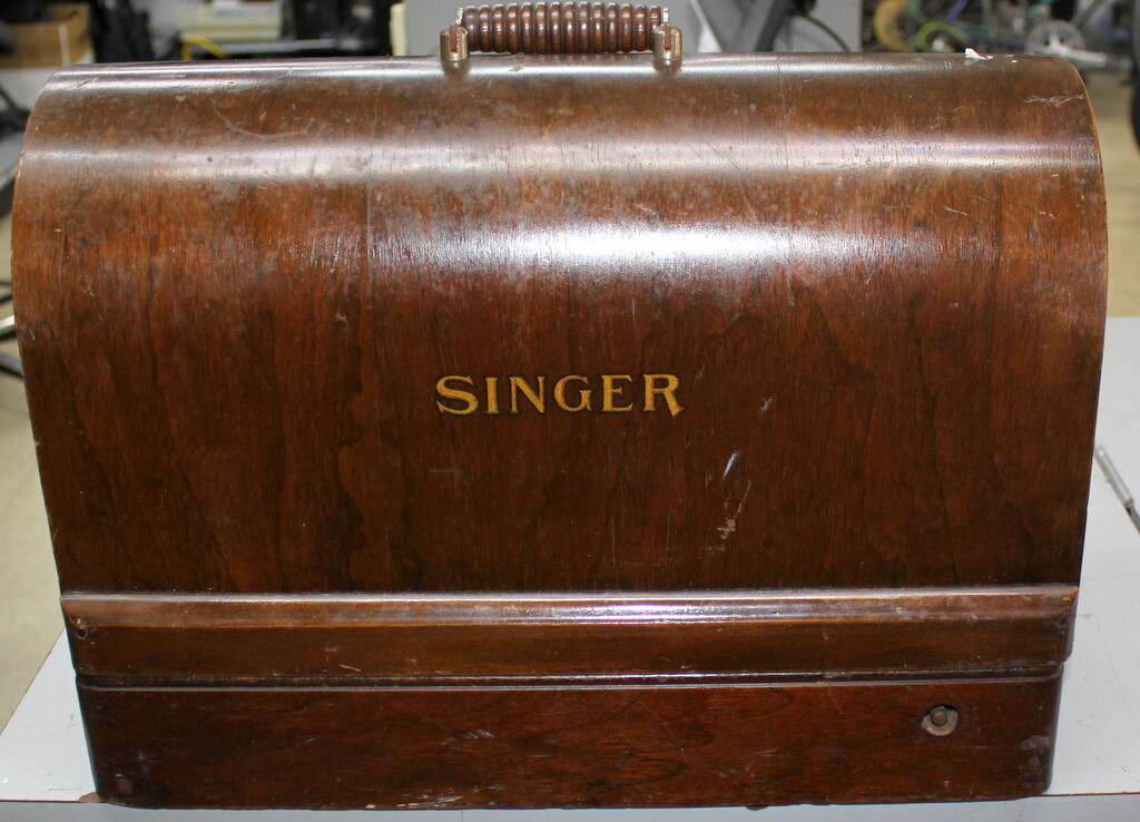 1926 Rare Antique Singer Knee Lever Sewing Machine Simanco USA With ...