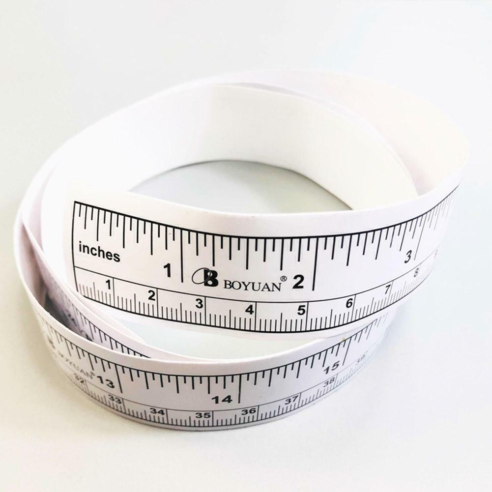 Self Adhesive Metric Measure Tape Vinyl Ruler For Sewing L4 Lot 90cm V9 ...