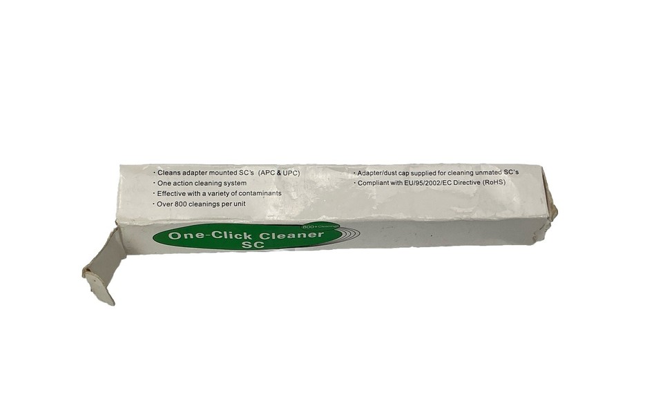 Lot (4) One-Click SC Connector Cleaner – Over 800+ Cleanings for SC ...
