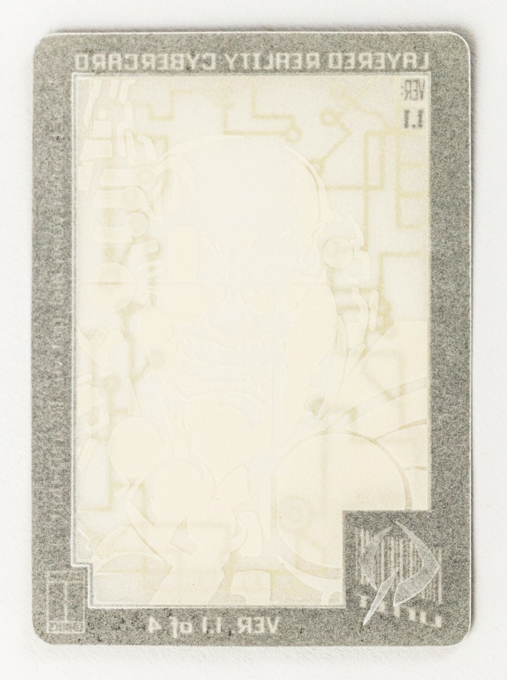 Q-Unit #1.1 of 4 Promo Card (1993 Harris/Wizard) Layered Reality ...