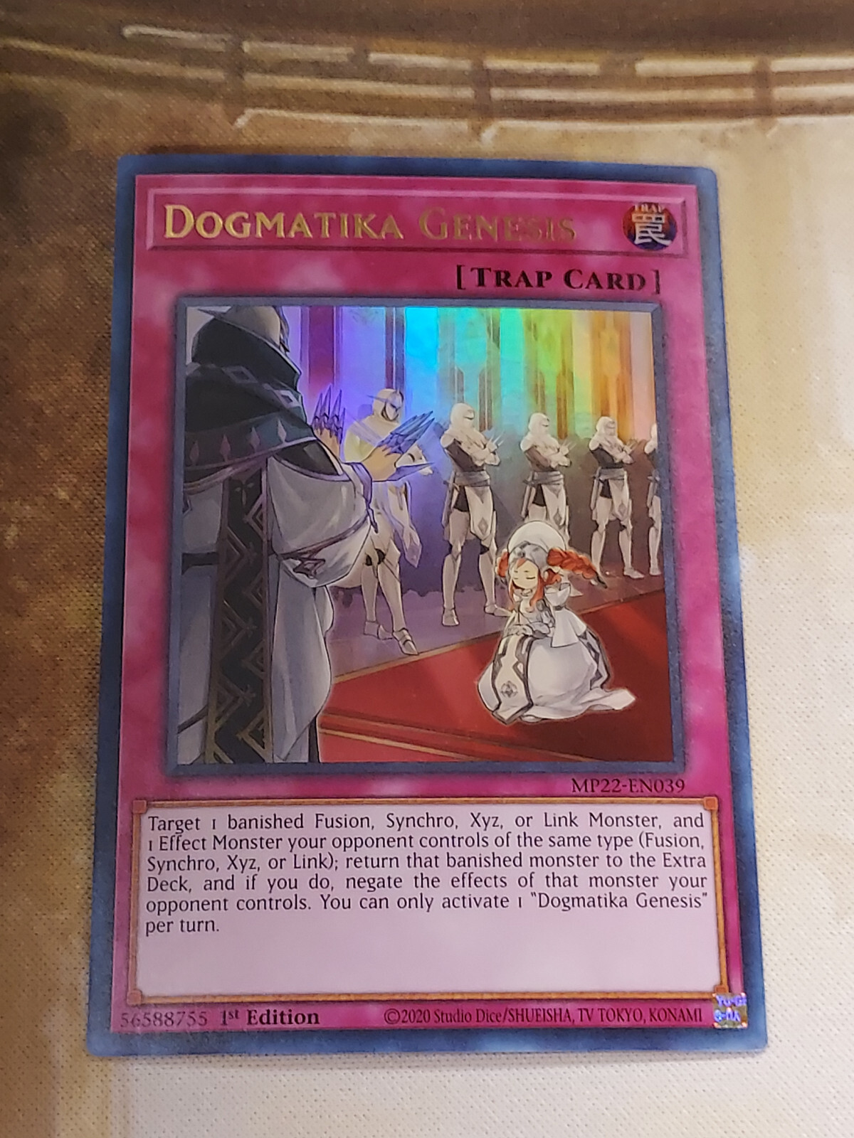 Dogmatika Genesis - MP22-EN039 Yu-Gi-Oh! Foil Holo Ultra Rare Nice! | eBay