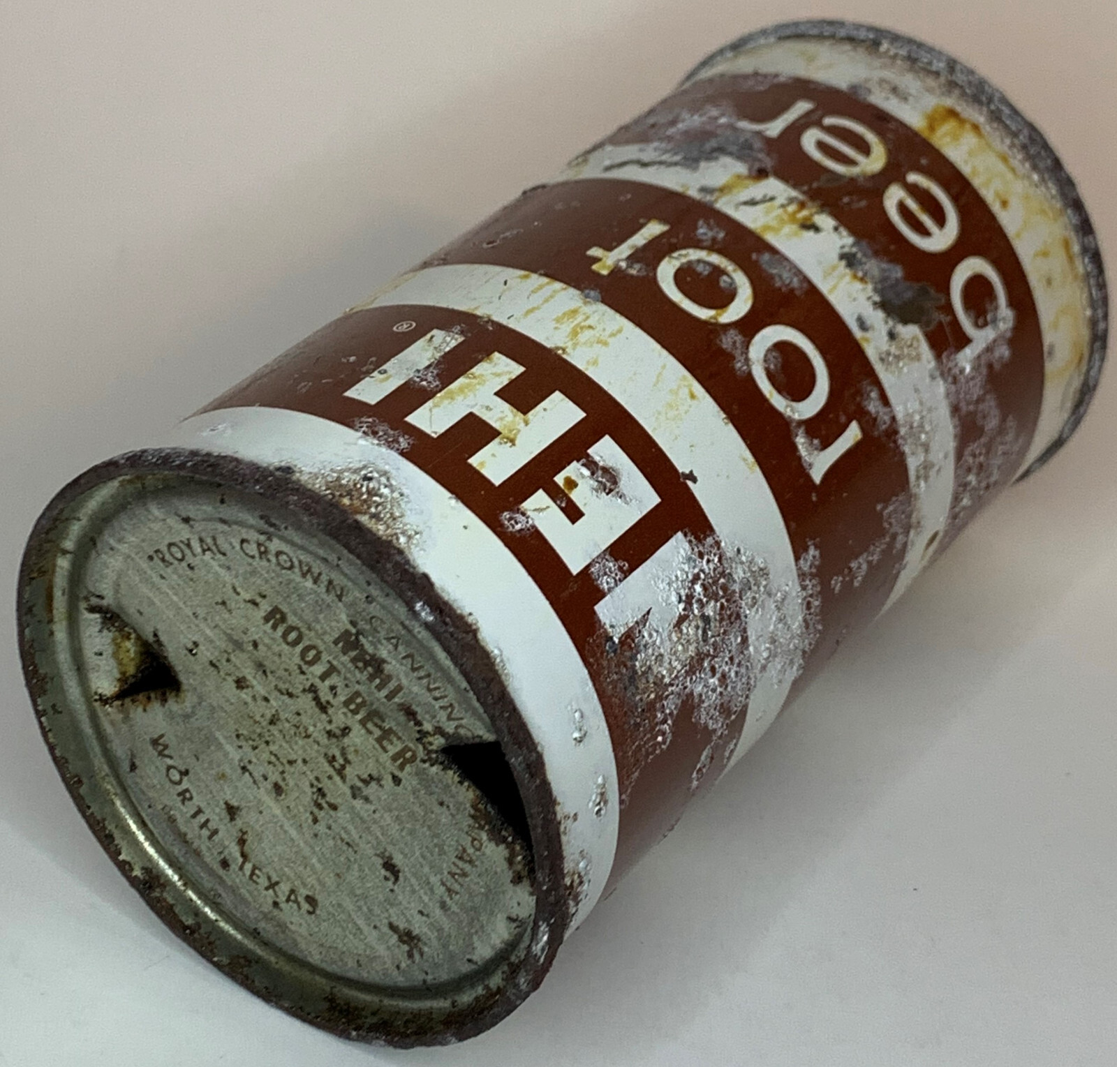 NEHI Root Beer 12 Oz EMPTY Tab Top Soda Can | eBay