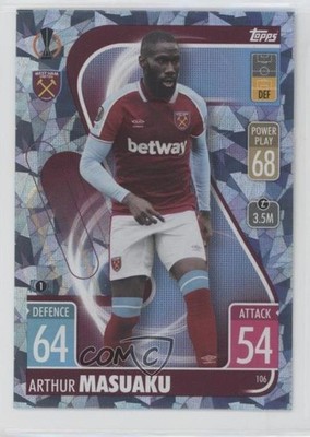 2021-22 Topps Match Attax UCL Crystal Arthur Masuaku #106 | eBay