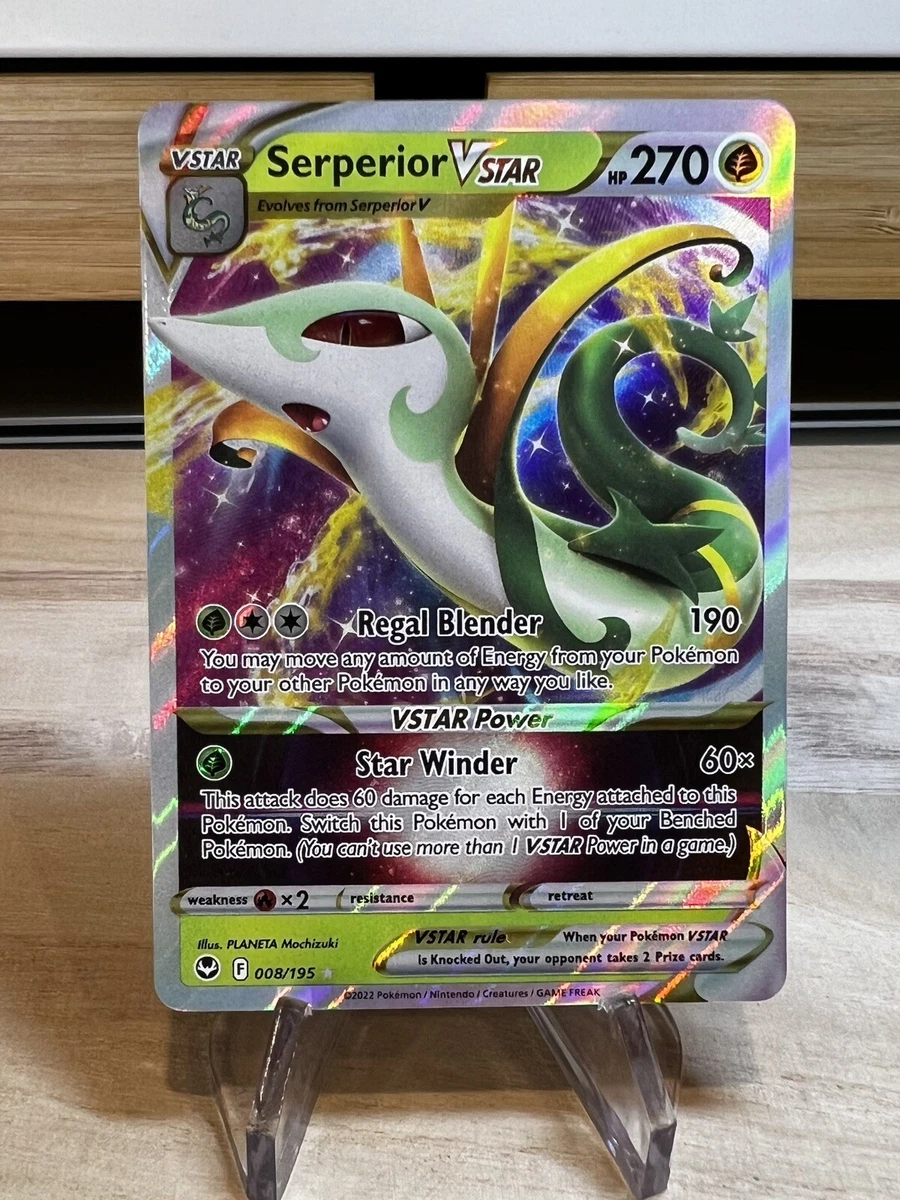 Serperior Ex Pokemon Card