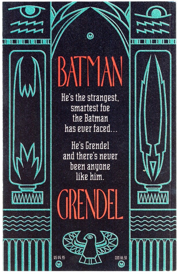 Batman/Grendel (1st Series) #1 VF+ 8.5 1993 Matt Wagner Cover | eBay