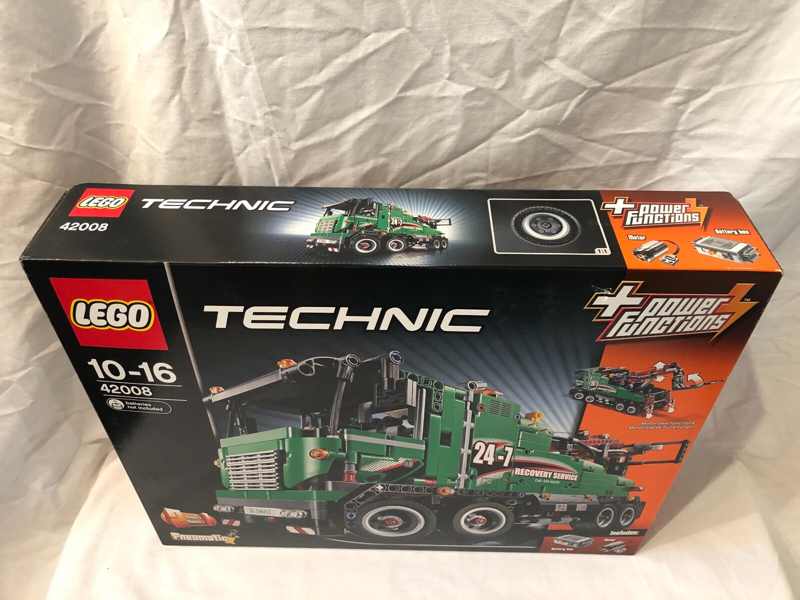 LEGO TECHNIC SERVICE TRUCK 42008 POWER FUNCTIONS NEW SEALED & RETIRED ...