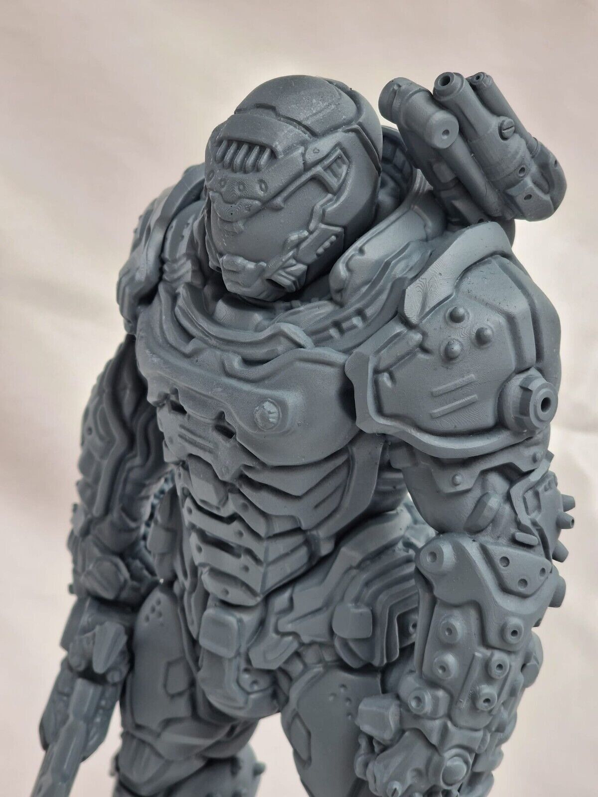 DOOM SLAYER DOOM ETERNAL FIGURE 26CM PRINTED IN RESIN | eBay