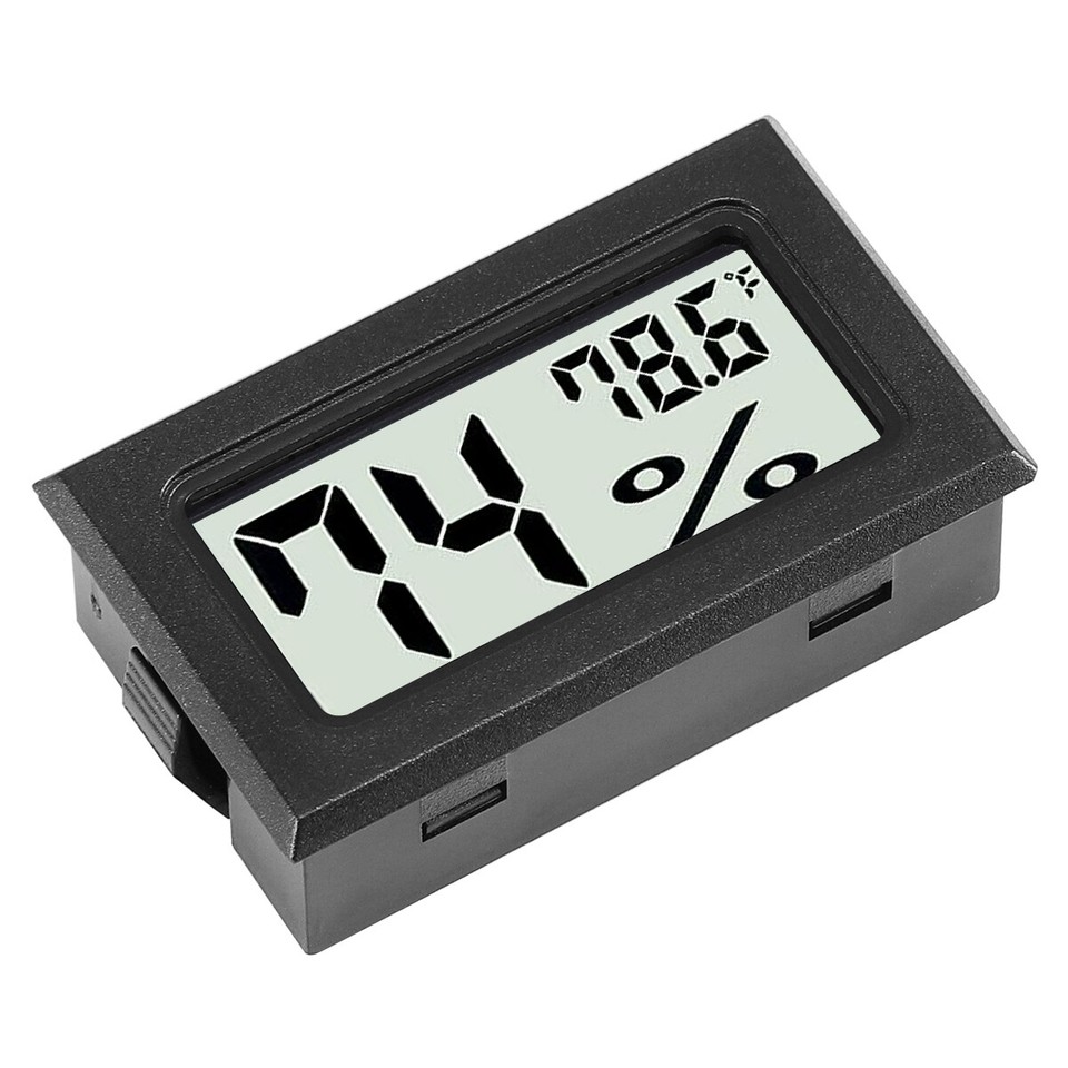 Mini Digital LCD Thermometer Hygrometer Meter Temperature Humidity ...