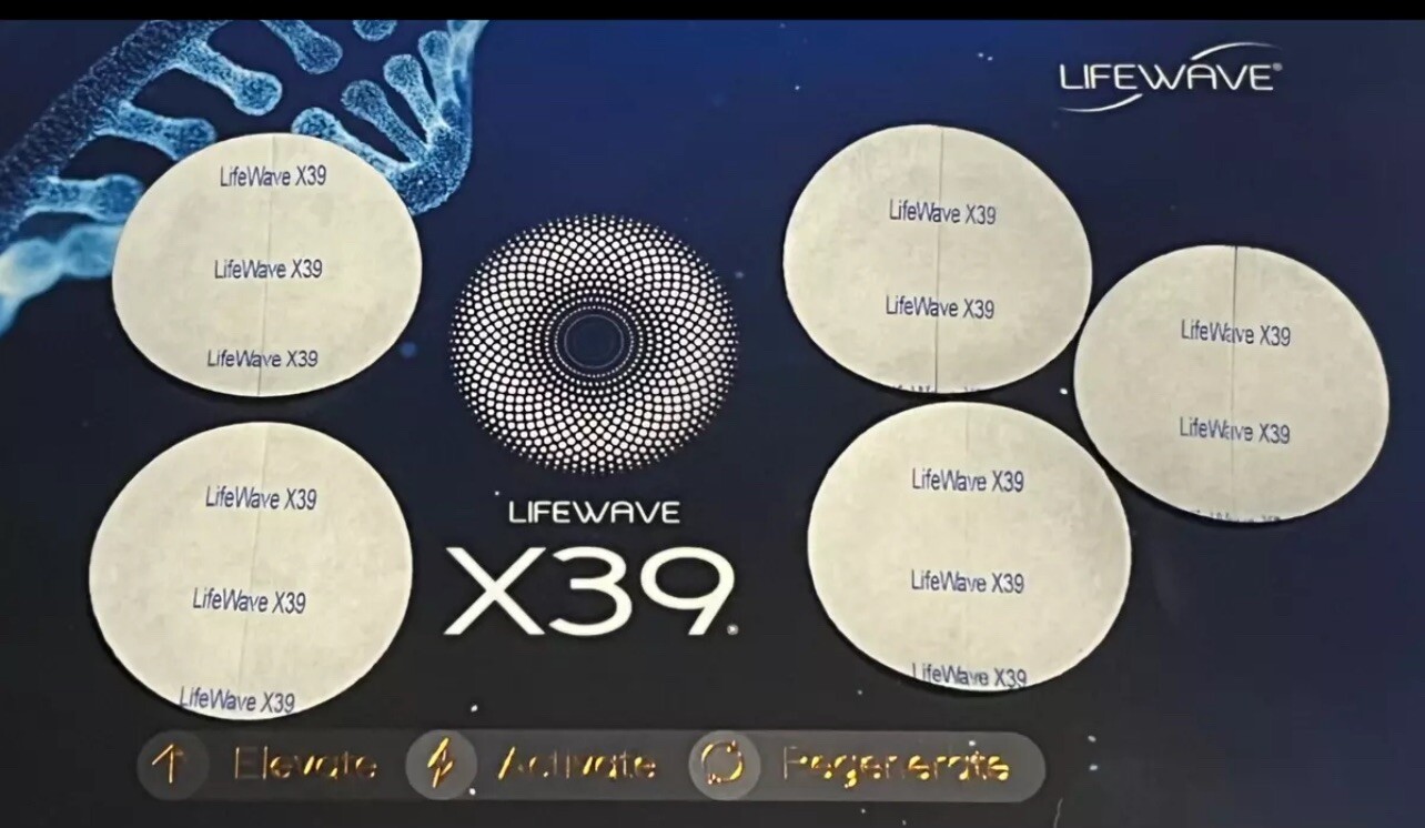 LIFEWAVE X39 Patches - 5 Patches - Elevate, Activate, Regenerate ...