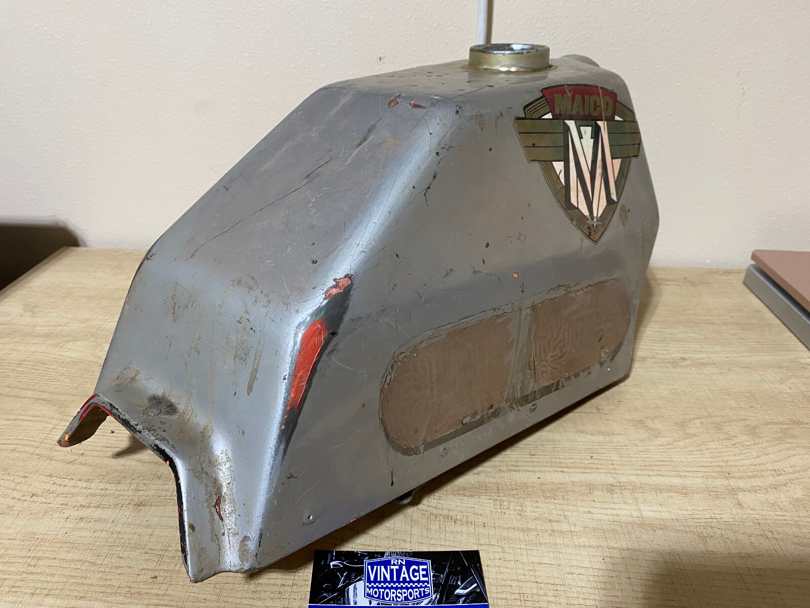 1971 Maico MC250/400 Fiberglass Gas Fuel Tank Color Silver - Used | eBay