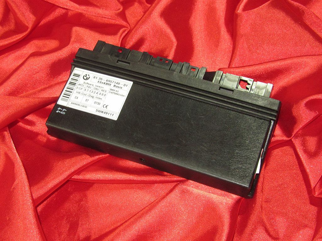 BMW E60 E63 E64 5 6'ies GATEWAY BODY CONTROL MODULE KBM Karosseriemodul ...