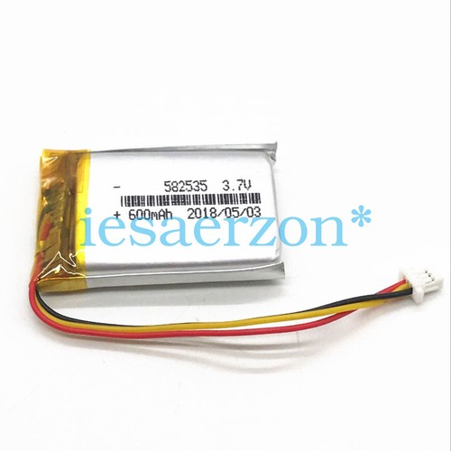 5PCS 3.7V 500mAh Lipo Polymer Battery 1.25mm 3pin For mp3 GPS camera ...