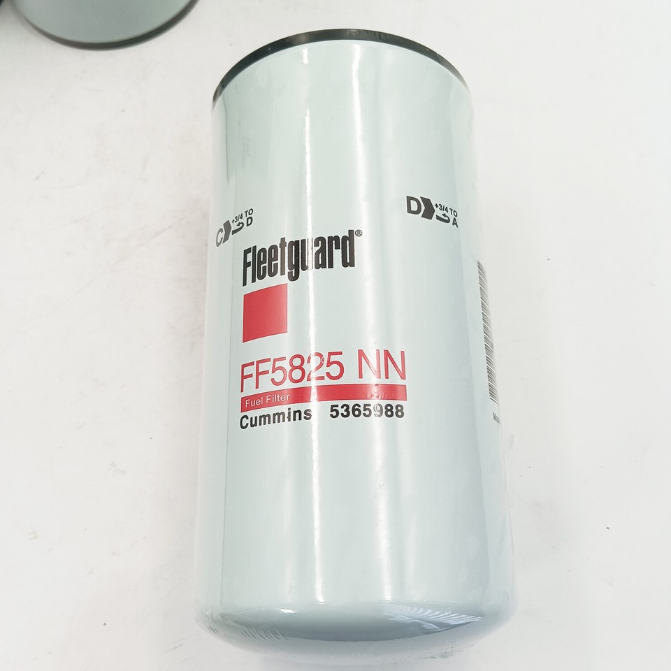 6 Pack FF5825NN Fleetguard Fuel Filter NanoNet X15 Fits For Cummins ...