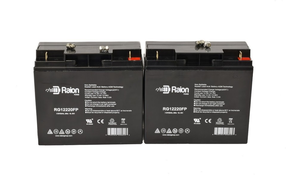 12V 22Ah battery for Edwards Signaling E-FSC1004 Fire Alarm Control ...